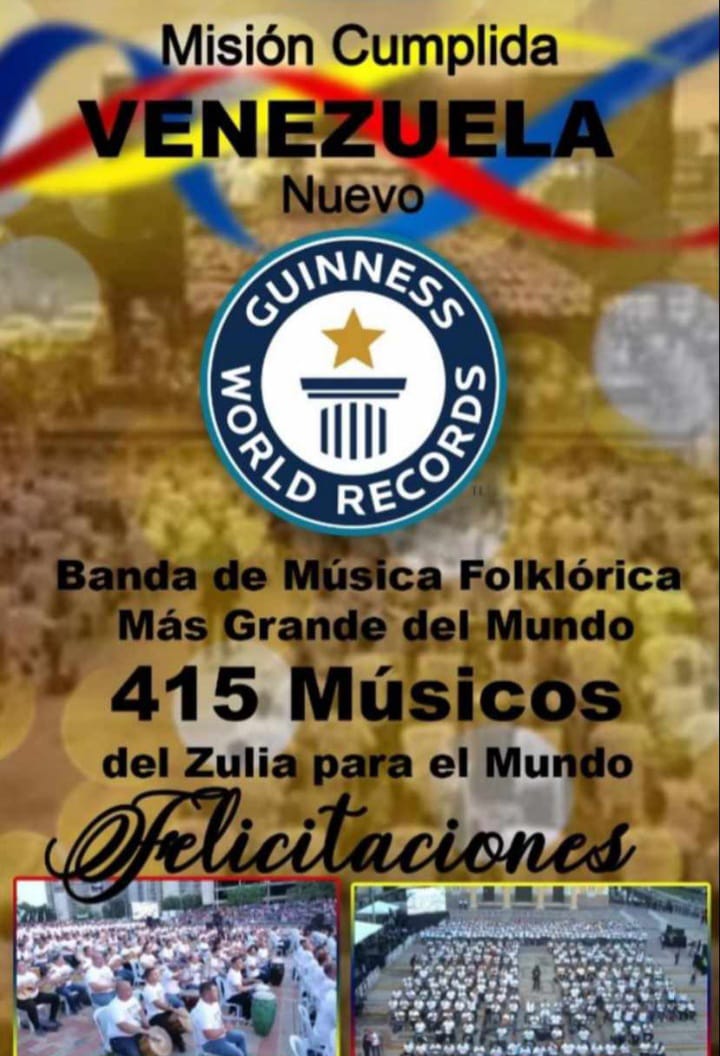 La Banda de Gaitas más grande del mundo es de Venezuela - Música Venezolana